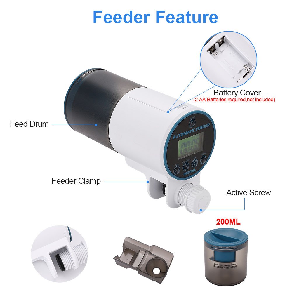 Automatic Feeder YA-8432 — Cihan Akvaryum